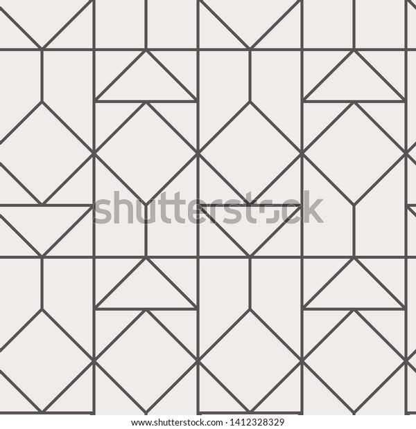 Islamic Sacred Geometric Simple Line Art Stock Vector (Royalty Free ...