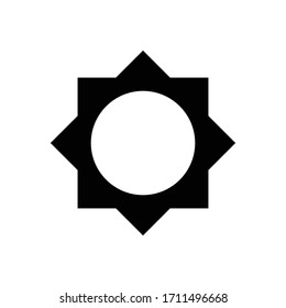 Islamic Symbol Eight Point Star Vector: เวกเตอร์สต็อก (ปลอดค่าลิขสิทธิ์ ...