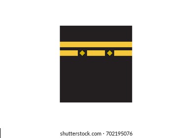 Vektor Stok Islamic Vector Design Kaaba Mecca Icon (Tanpa Royalti ...