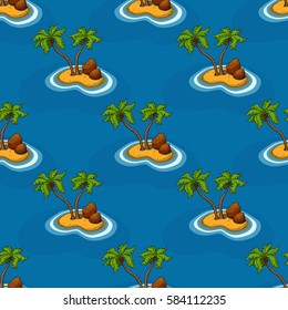 Island Pattern Stock Vector (Royalty Free) 584112235 | Shutterstock