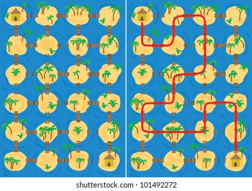 1,469 Beach Maze Images, Stock Photos & Vectors | Shutterstock