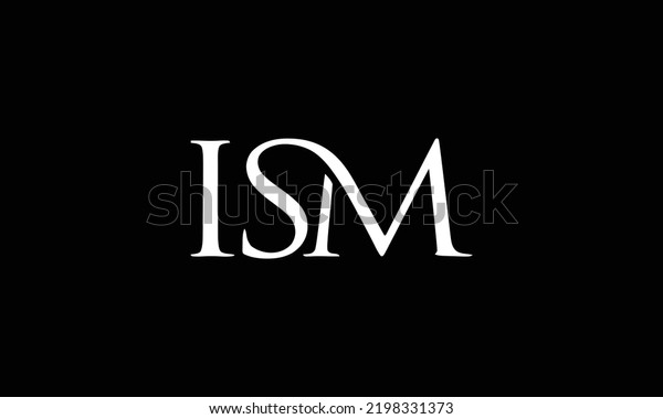 Ism Letter Logo Design Ism Monogram Stock Vector (Royalty Free ...