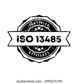 Iso 13485 Stamp Vector Iso 13485 Stock Vector (Royalty Free) 1999671794 ...