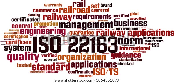 Iso 22163 Word Cloud Concept Vector Stock Vector (Royalty Free ...