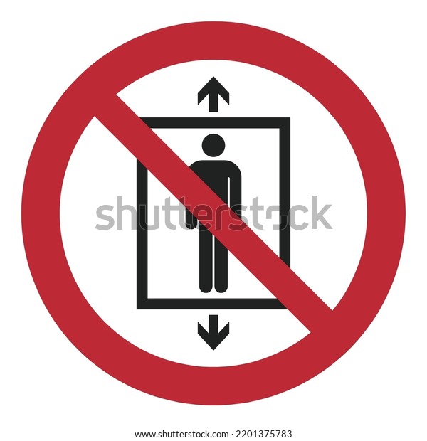 Iso 7010 Registered Safety Signs Prohibition Stock Vector (Royalty Free ...