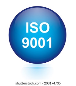 Iso 9001 Blue Circular Button: เวกเตอร์สต็อก (ปลอดค่าลิขสิทธิ์ ...