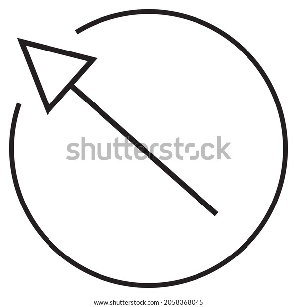 Iso Keyboard Symbol Escape Keyboard Symbol Stock Vector (Royalty Free ...