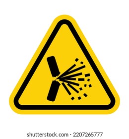 Iso Triangle Warning Sign Explosive Sparks: เวกเตอร์สต็อก (ปลอดค่า ...
