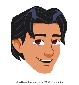 Isolated Avatar Sexy Man Vector Stock Vector (Royalty Free) 2195588797 ...