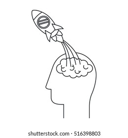 Isolated Big Idea Draw Design Stock Vector (Royalty Free) 516398803 ...
