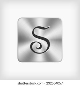 Isolated Black Cursive Handwriting Modern English Stock Vector (Royalty ...