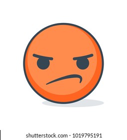 Hungry Emoticon Flat Design Stock Vector (Royalty Free) 613775567 ...