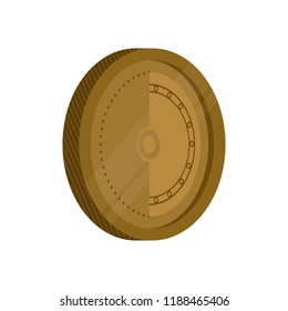 Isolated Copper Coin Icon Stock Vector (Royalty Free) 1188465406 ...