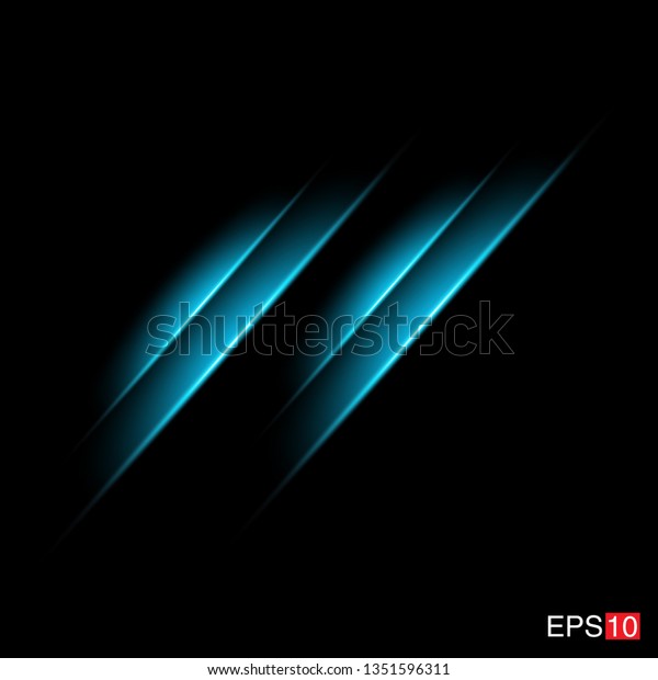 Isolated Cyan Rays Lens Flare Sun Stock Vector (Royalty Free ...
