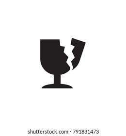 Isolated Damage Icon Symbol On Clean Stock Vector (Royalty Free ...