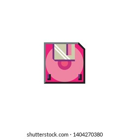 Isolated Disc Emoji Emoticon Vector Icon Stock Vector (Royalty Free ...