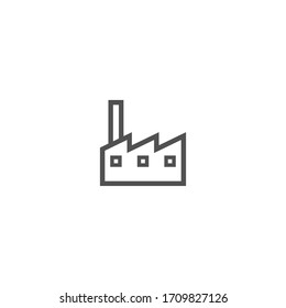 Isolated Factory Emoji Vector Flat Icon Stock Vector (Royalty Free ...