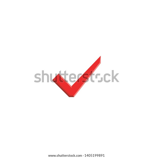 Isolated Heavy Check Mark Emoji Emoticon: vector de stock (libre de ...
