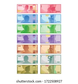 1,581 Indonesia rupiah Stock Illustrations, Images & Vectors | Shutterstock