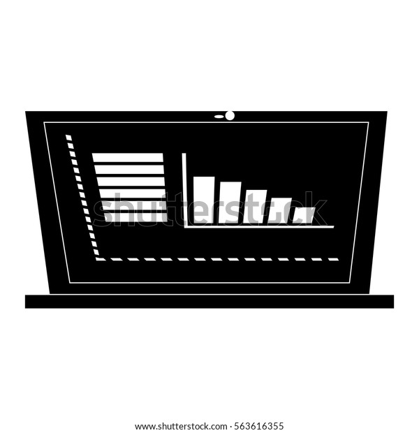 Isolated Infographic Dashboard On White Background Stock Vector ...