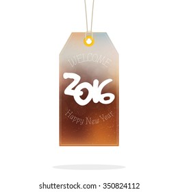 Isolated Label Text On White Background Stock Vector (Royalty Free ...