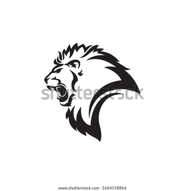 Isolated Lion Symbol Vector Illustration Stock Vector (Royalty Free ...