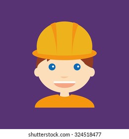 Construction Worker Cartoon Thinking Question Mark Stock Vector ...