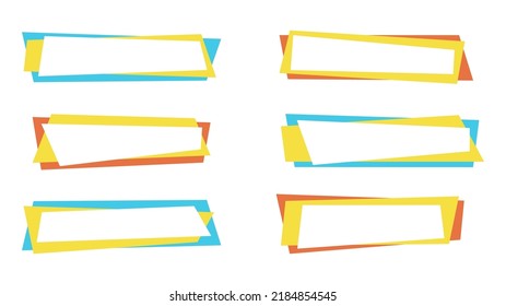 18,431 Rectangle ribbons Stock Vectors, Images & Vector Art | Shutterstock