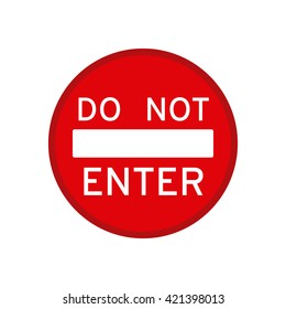 No Entry Sign: เวกเตอร์สต็อก (ปลอดค่าลิขสิทธิ์) 1218170848 | Shutterstock