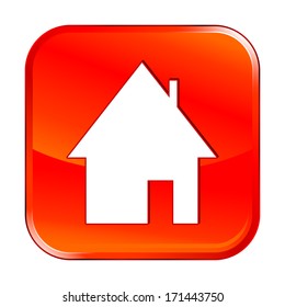 Home Icon On Red Background Vector 스톡 벡터(로열티 프리) 595927094 | Shutterstock