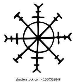 Sword Shield Tattoo Viking Set Celtic Stock Vector (Royalty Free) 553518838