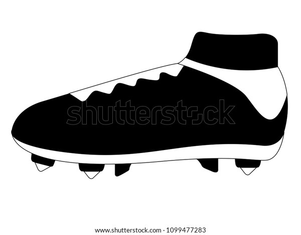 Isolated Soccer Cleat Icon Stock Vector (Royalty Free) 1099477283 ...