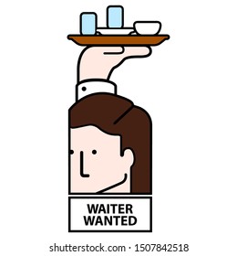 248 Waiters Wanted Images, Stock Photos & Vectors | Shutterstock