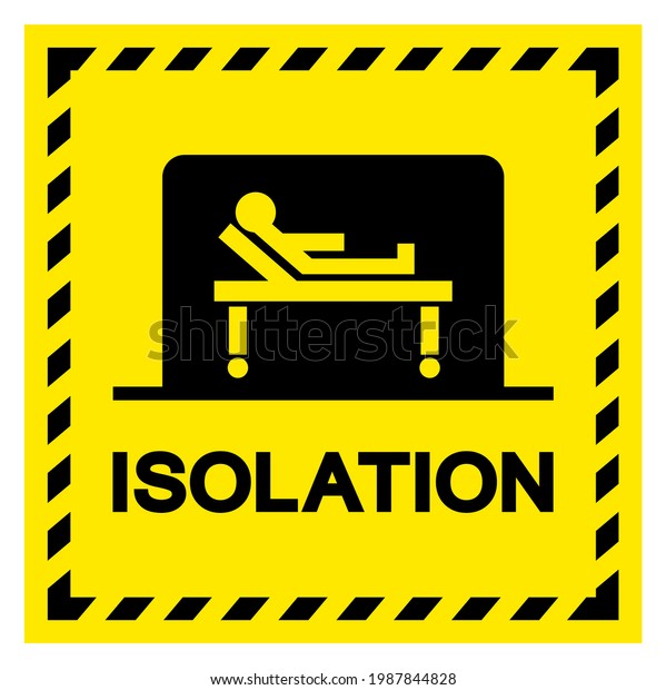 Isolation Symbol Sign Vector Illustration Isolated: เวกเตอร์สต็อก (ปลอด ...
