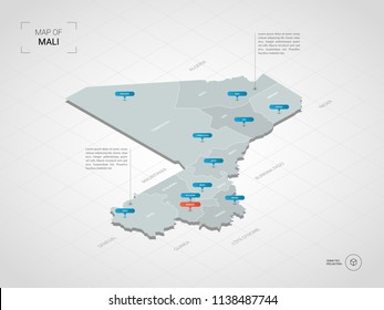 Namibia Vector Map Editable Template Regions: стоковая векторная графика (без лицензионных ...