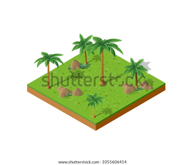 2,190 Isometric Palm Tree Stock Vectors, Images & Vector Art | Shutterstock