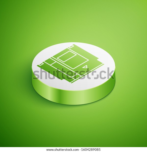 Isometric Cartridge Retro Game Console Icon Stock Vector (Royalty Free ...