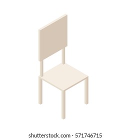 Set Two Chairs Isometric View Chair: เวกเตอร์สต็อก (ปลอดค่าลิขสิทธิ์ ...