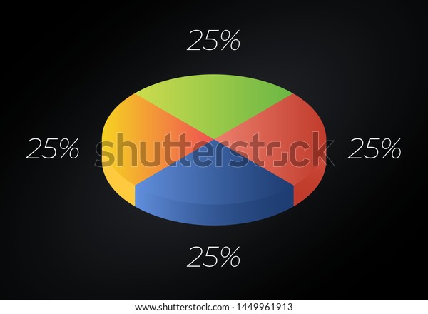 Isometric Cycle Diagram Infographics Vector Chart Stock Vector (Royalty ...