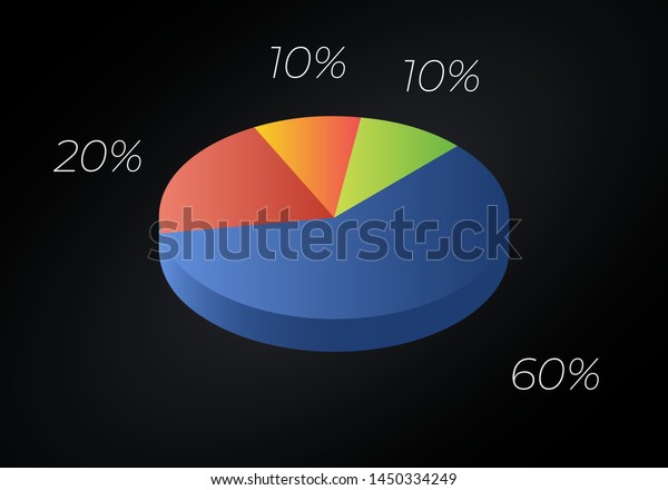 Isometric Cycle Diagram Infographics Vector Chart Stock Vector (Royalty ...