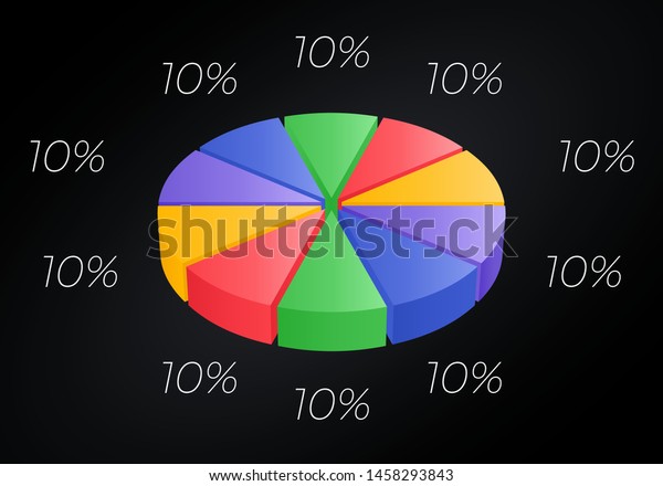 Isometric Cycle Diagram Infographics Vector Chart Stock Vector (Royalty ...