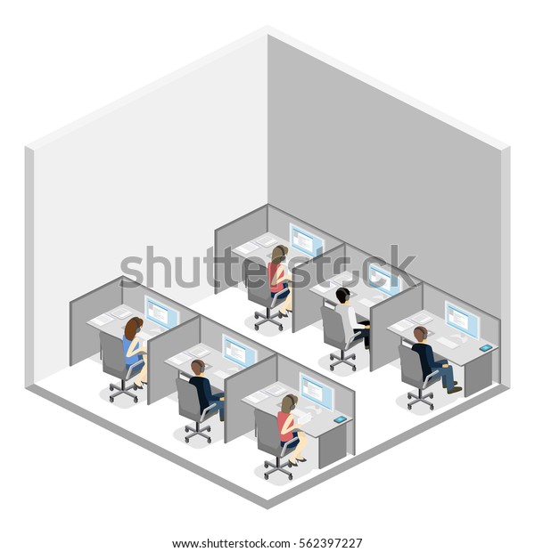 Isometric Flat 3d Isolated Concept Vector Stock Vector (Royalty Free ...