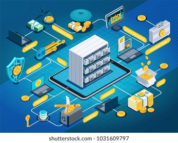 210 Blockchain flowchart Stock Illustrations, Images & Vectors ...