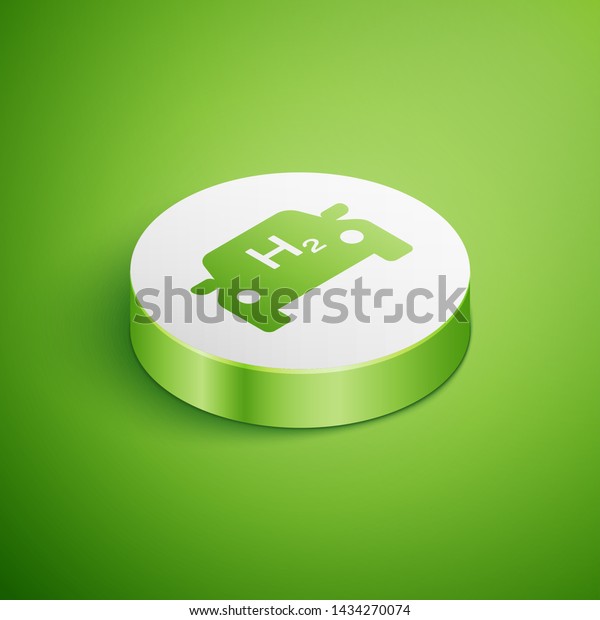 Isometric Hydrogen Car Icon Isolated On 스톡 벡터(로열티 프리) 1434270074 ...