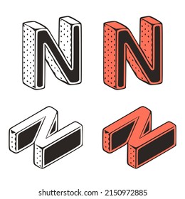 941 Stylized letter n Images, Stock Photos & Vectors | Shutterstock