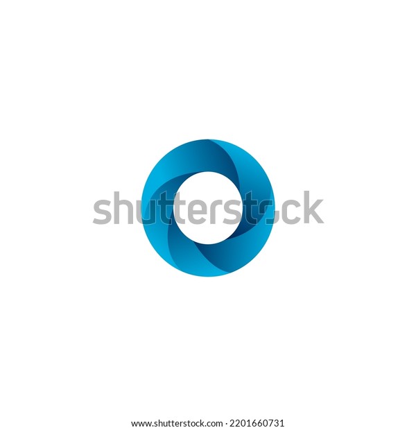 Isometric Letter O Initial Number Zero Stock Vector (Royalty Free ...