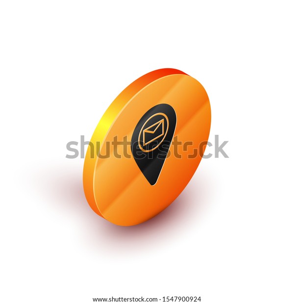 Isometric Placeholder On Map Paper Perspective Stock Vector (Royalty ...
