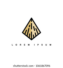 Pyramid Film Logo Stock Vector (Royalty Free) 775686553