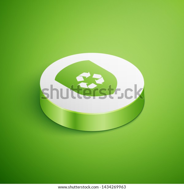 Isometric Recycle Symbol Inside Shield Icon 스톡 벡터(로열티 프리) 1434269963 ...