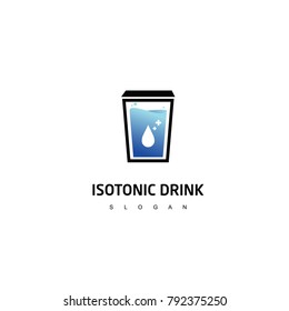 Isotonic Drink Logo Menu List Icon Stock Vector (Royalty Free ...